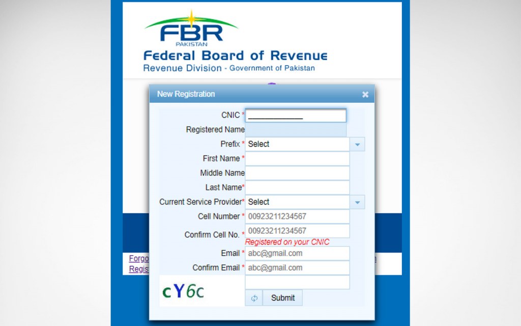 How to become a filer in Pakistan: Tax filer online registeration process