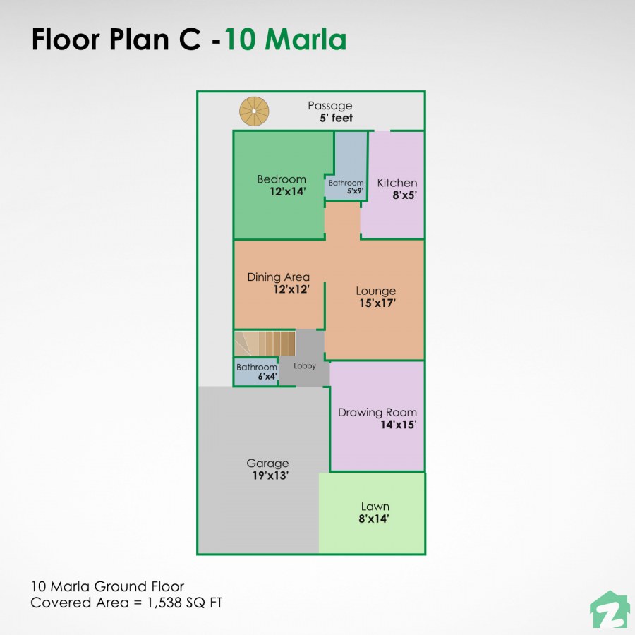 10 Marla House Design: Floor Plans, Dimensions & More | Zameen Blog