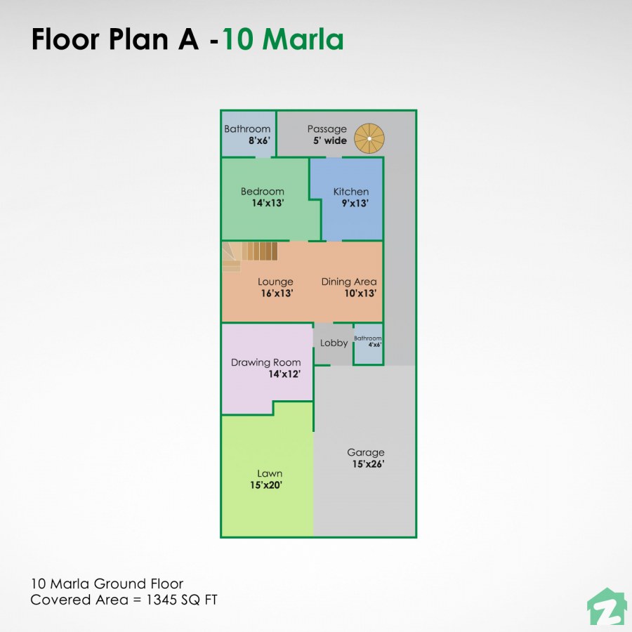 10 Marla House Design: Floor Plans, Dimensions & More | Zameen Blog