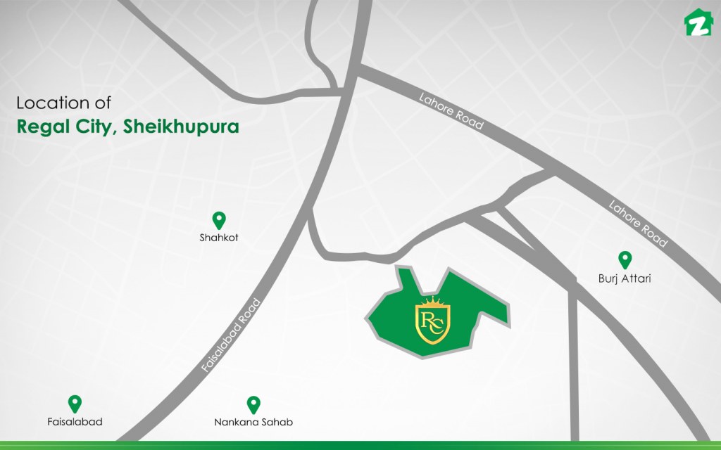 Regal City, Sheikhupura: Location, Payment Plans & Updates | Zameen Blog