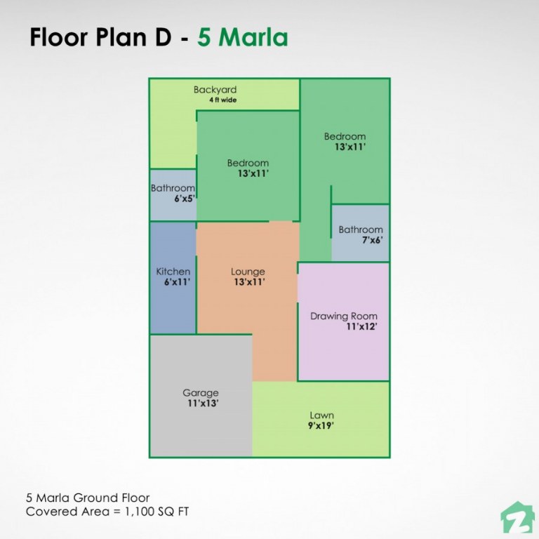 Best 5 Marla House Plans for Your New Home | Zameen Blog