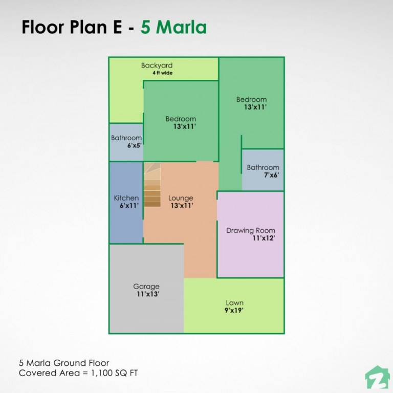 Best 5 Marla House Plans for Your New Home | Zameen Blog