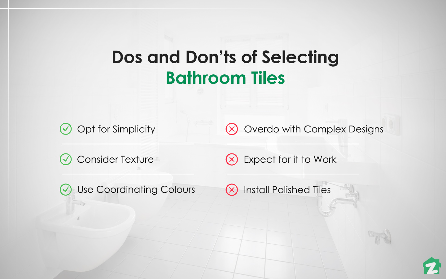 Dos and Don’ts of Selecting Bathroom Tiles: Design, Texture & More ...