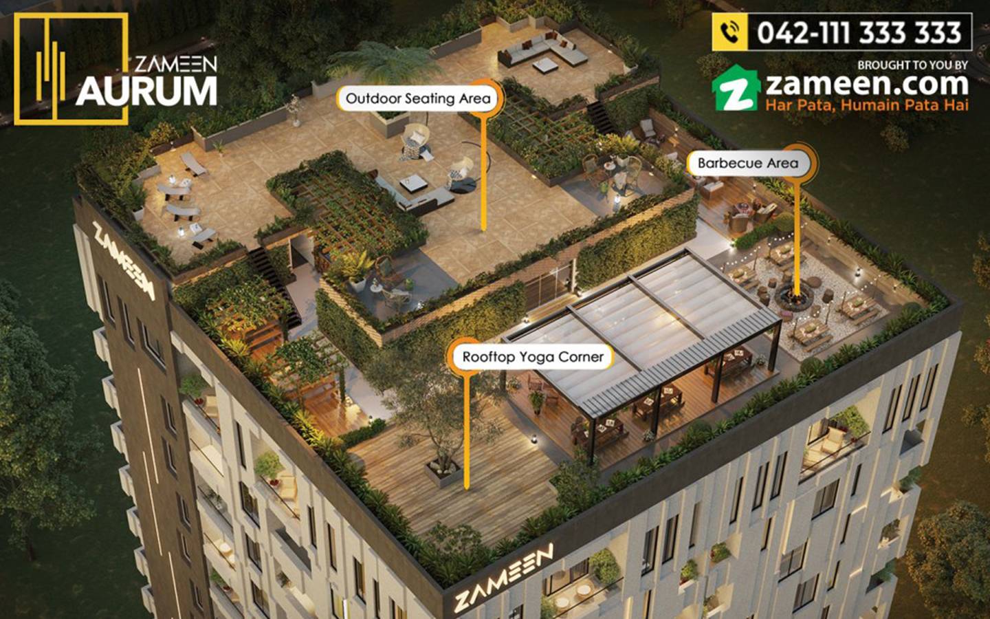 Zameen Aurum: A Luxury Apartment Project in Lahore | Zameen Blog