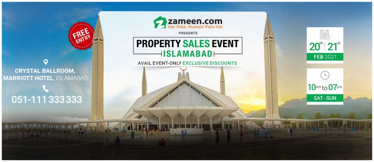 Zameen Property Sales Event in Islamabad in Feb 21 | Zameen Blog