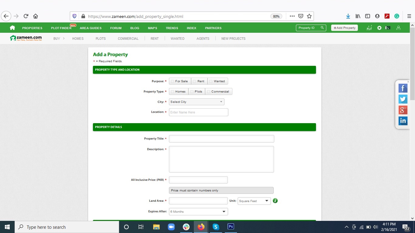 How to Post a Property Ad on Zameen.com | Zameen Blog