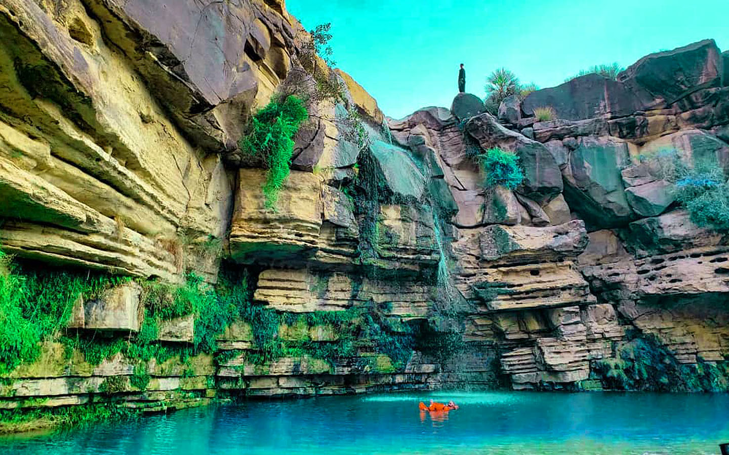 Visiting Pir Ibrahim Waterfall in Balochistan | Zameen Blog