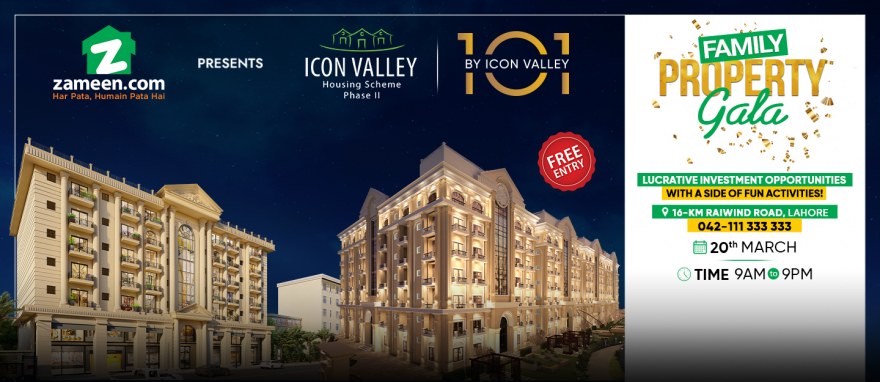 Icon Valley Phase 2 Family Property Gala March 2022 | Zameen Blog