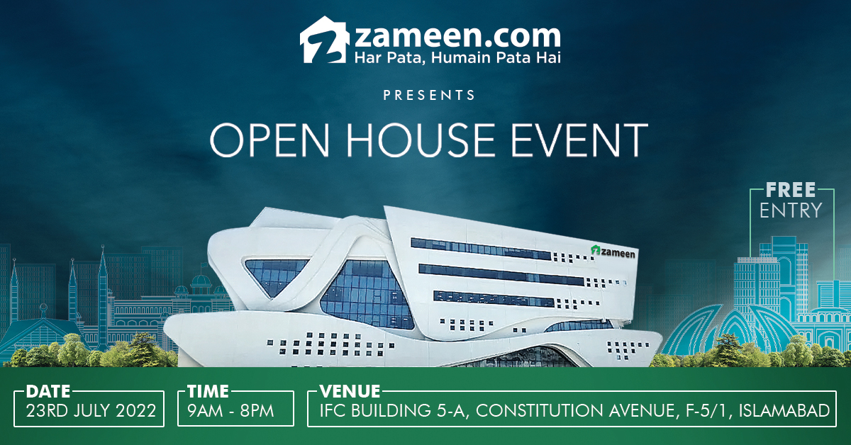 Zameen.com’s Open House Event in Islamabad - July 2022 | Zameen Blog