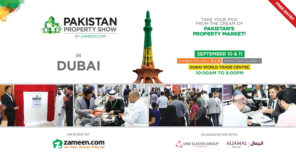Titanium Sponsors for Pakistan Property Show in Dubai | Zameen Blog