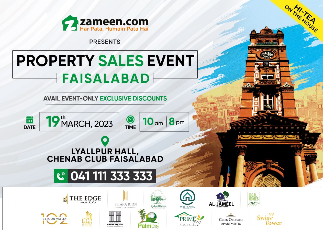Property Sales Event Faisalabad – March 2023 | Zameen Blog