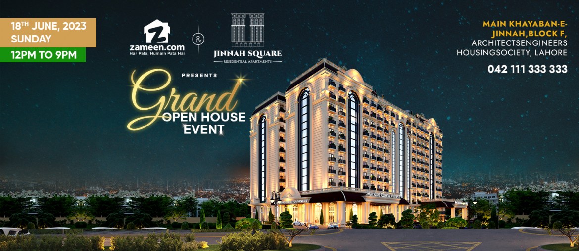 Grand Open House Event at Jinnah Square Apartments: Jun'23 | Zameen Blog