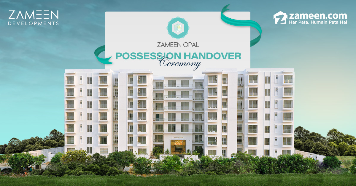 Zameen Opal Possession Handover Ceremony - Zameen Blog