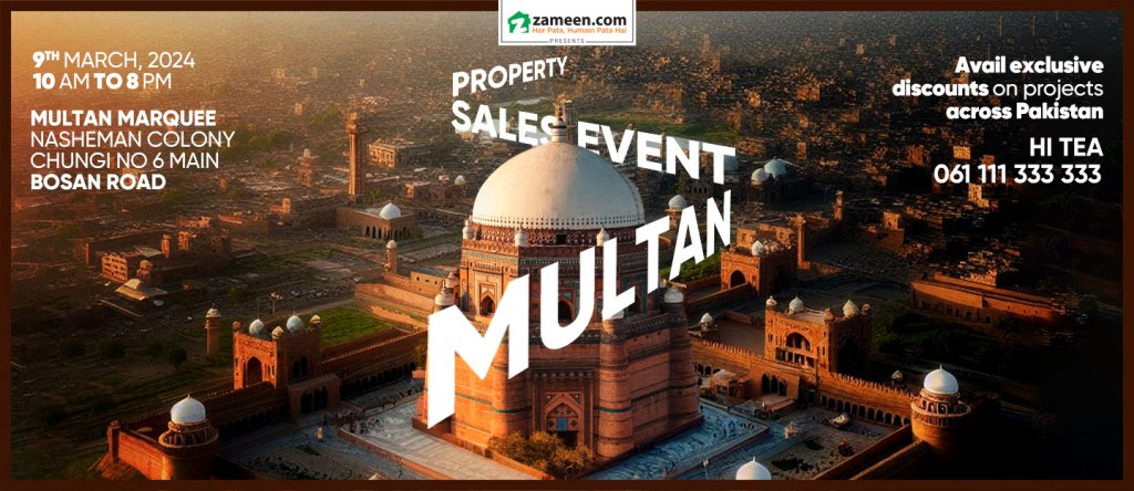 Property Sales Event Multan to Light Up City's Property Landscape